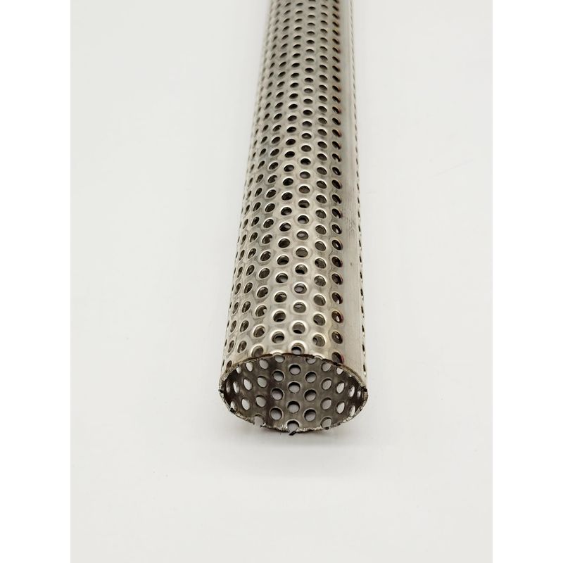 Exhaust Perforated Tube Pipe Stainless Steel Perf Repair Section T304 ...