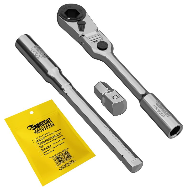 SabreCut 1 x MRSC07 7-in-1 Flex Head 6.3mm 1/4" HEX Magnetic Mini Micro ...