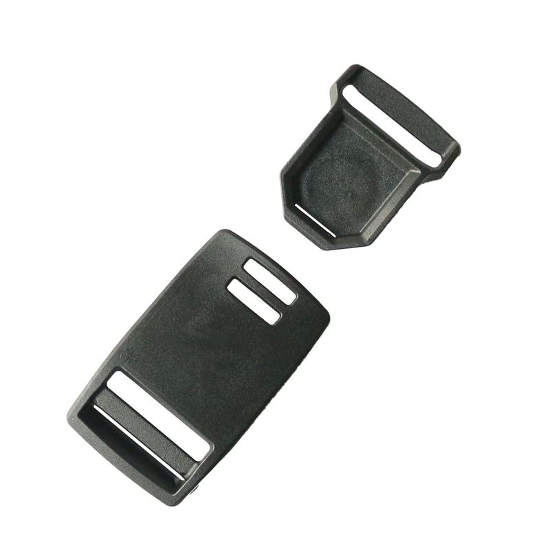 Japanese String Button Hook Magnetic Buckle Part, Black, 0.8 inch (20 ...
