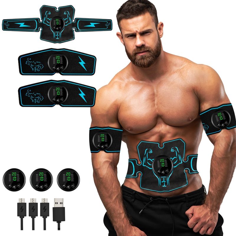 Natural Heals Ab Stimulator Tactical X Abs: Abs Workout Equipment ...