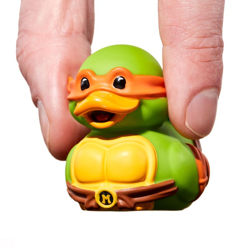 TUBBZ Mini Michelangelo Collectible Vinyl Rubber Duck Figure - Official ...