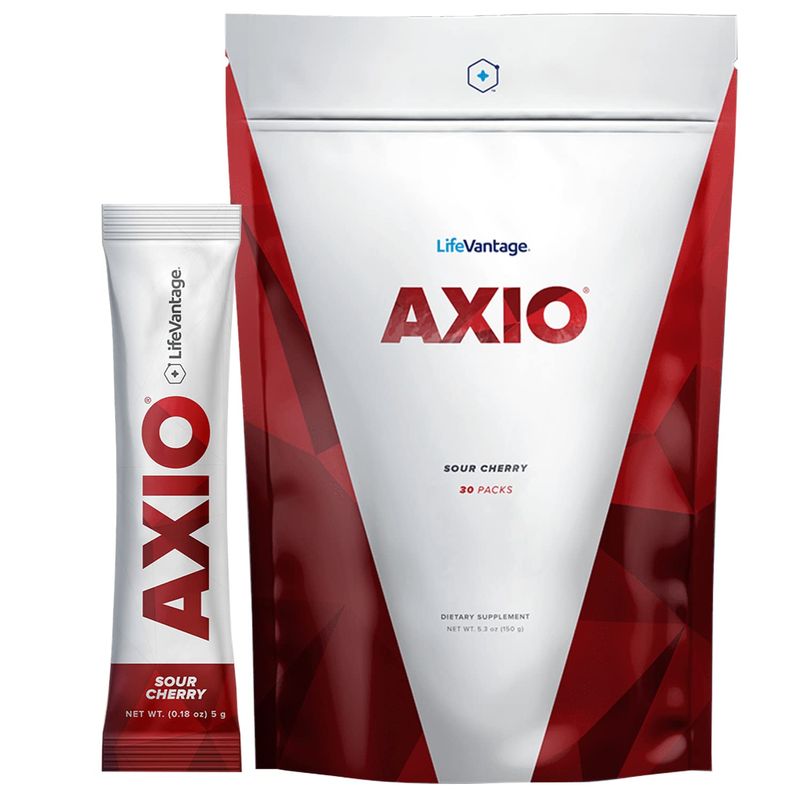 AXIO Regular Energy Drink Powder, Sour Cherry, 30 Packets, Instant ...