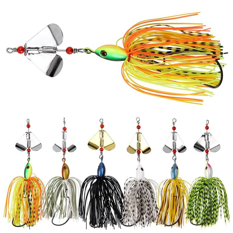 Spinner Fishing Lure, Pike Bait, Spinner Bait, Jig Bait, Fishing Set ...
