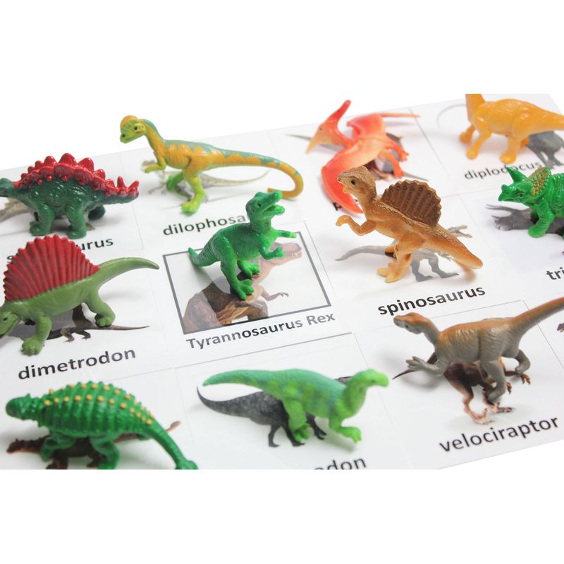 Curious Minds Busy Bags Montessori Dinosaur Figure Animal Match ...