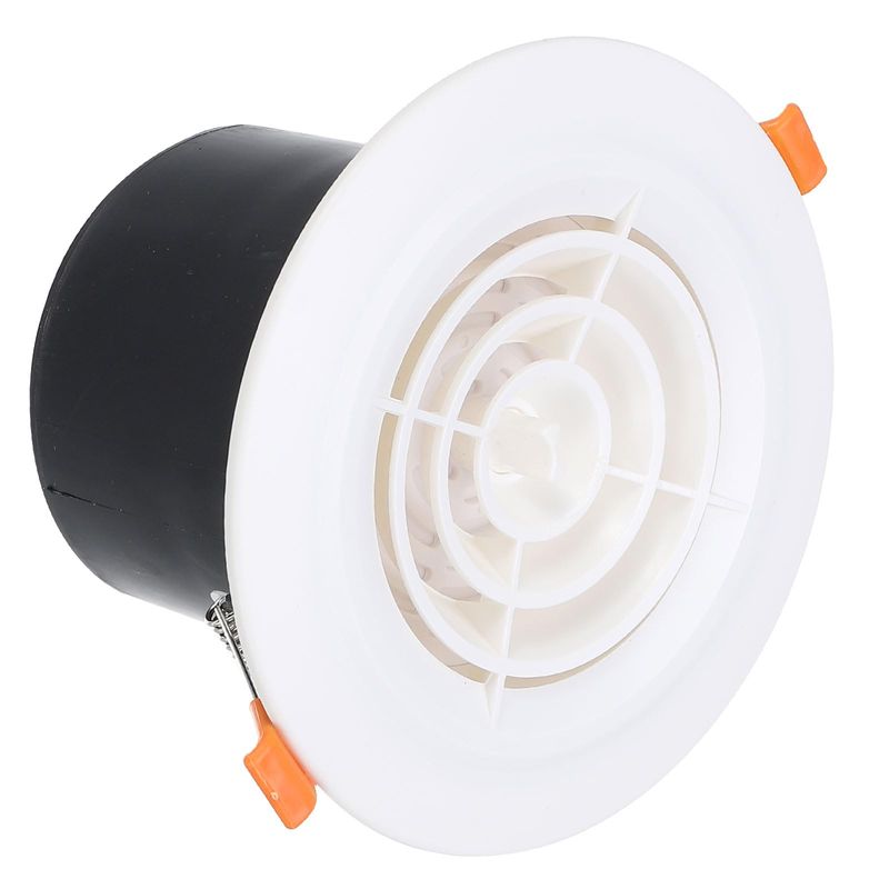 PATIKIL 4 Inch Round Air Vent Spring Loaded, ABS Adjustable Soffit ...