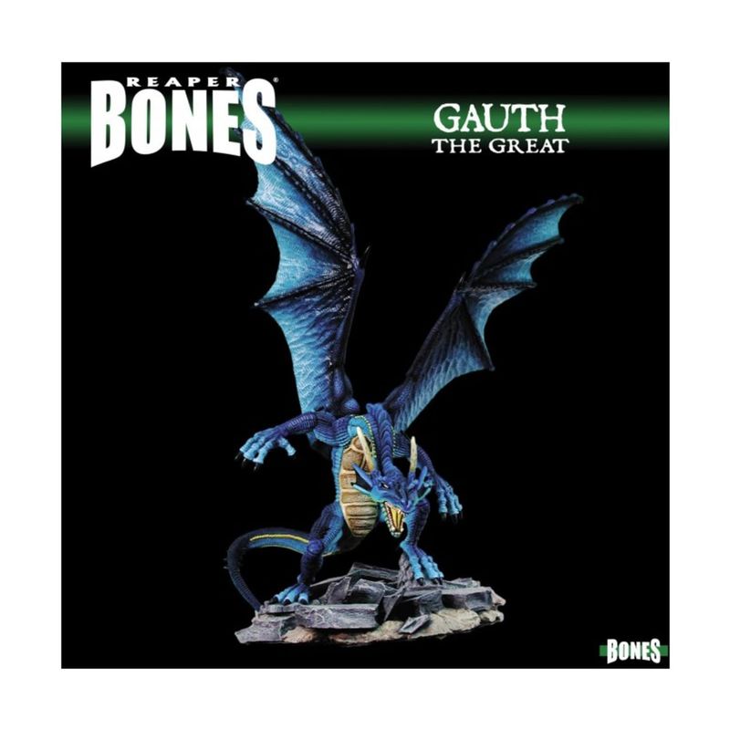 Reaper Gauth Dragon Miniature 25mm Heroic Scale Figure Dark Heaven ...