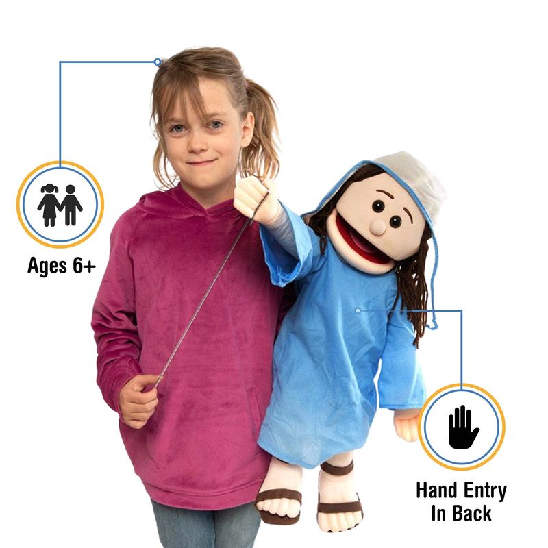 25" Mary, Full Body Bible Character, Christian Ministry Puppet - Online ...