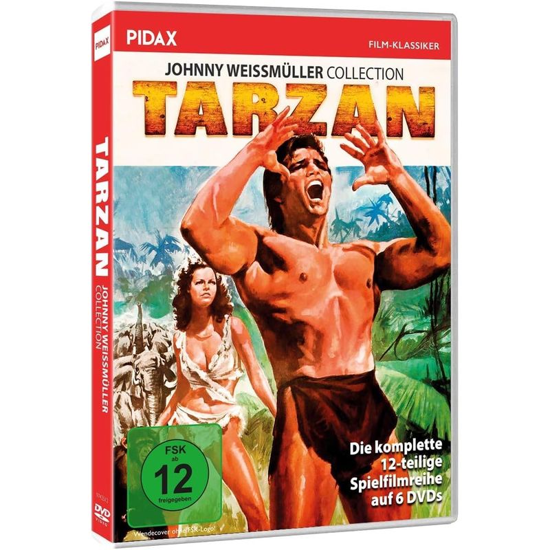 Tarzan Box - Johnny Weissmüller Collection / Alle 12 Tarzan-Abenteuer ...
