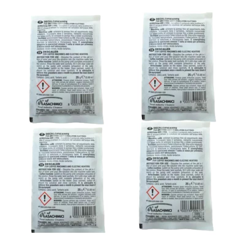 Quailitas Descaler Powder for Sage Coffee Machines, Pack of 4 x 25g ...