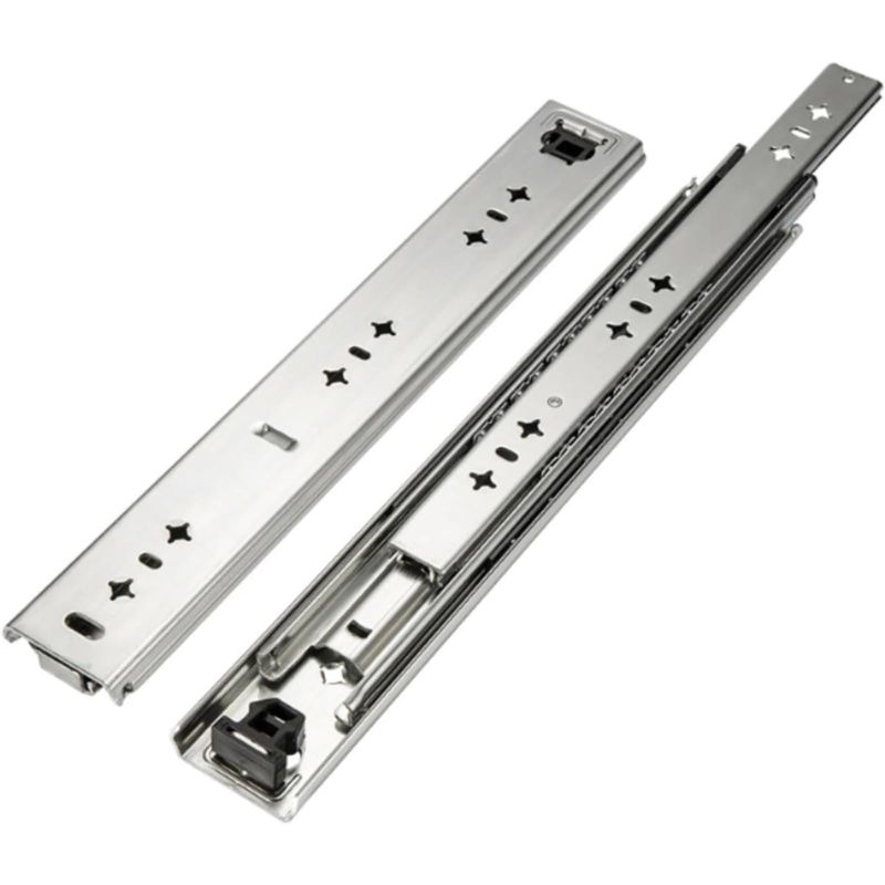 GrnArt Super Heavy Slide Rail with Lock, Drawer Slide, Complete ...