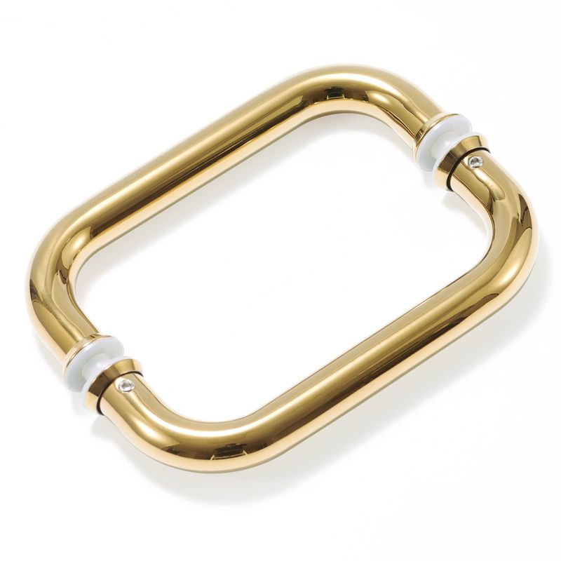 Ranbo Hardware 8" Back to Back Tubular Shower Door Pull Handle for ...