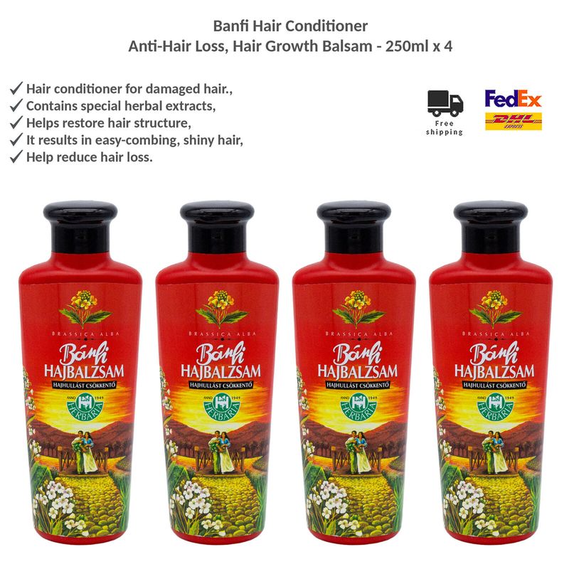 Banfi Hair Conditioner Anti-Hair Loss Hair Growth Treatment Balsam ...
