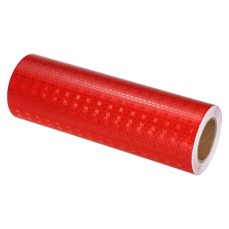 PATIKIL Reflective Tape, 8 Inch x 17 Ft Waterproof High Visibility Warning Safety Adhesive Tape ...