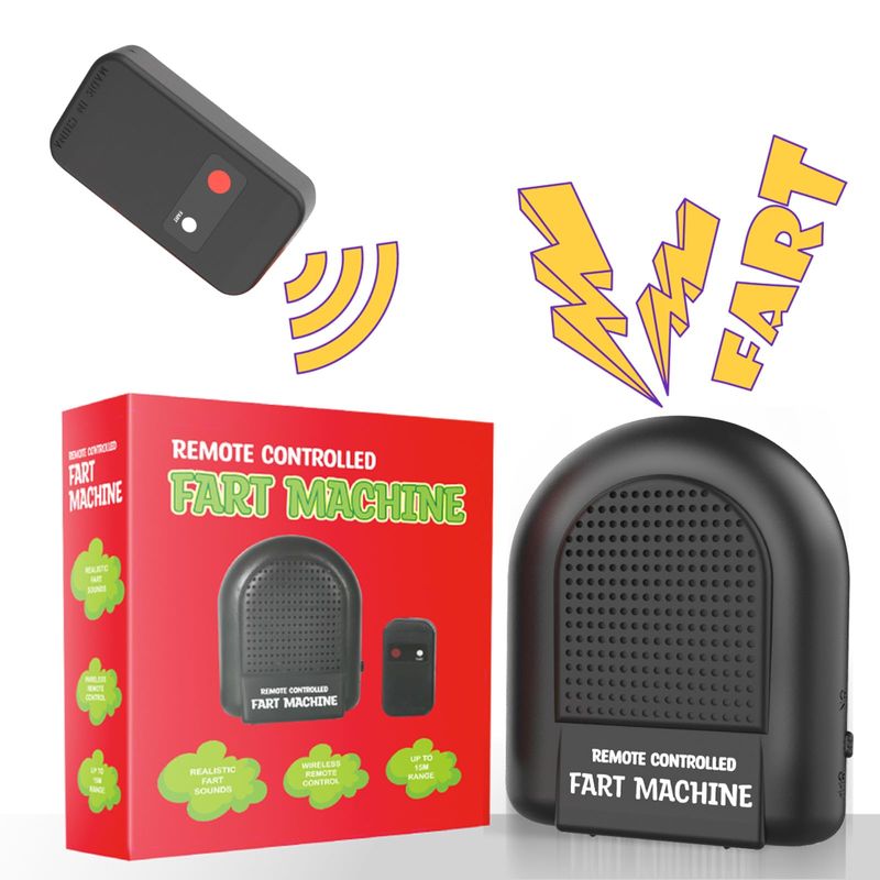 Fart Machine with Remote, Remote Controlled Fart Machine with Different Realistic Sounds ...