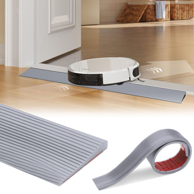 LOMUG Door Threshold Ramps, Rubber Ramp, Transition Profile, Self ...