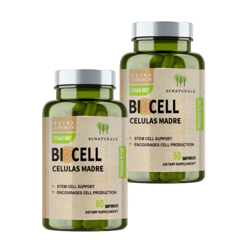 BICELL BIOCELL Celulas Madre 2 Frascos Regenerador Celular Natural BIOXCELL Cell - Online ...