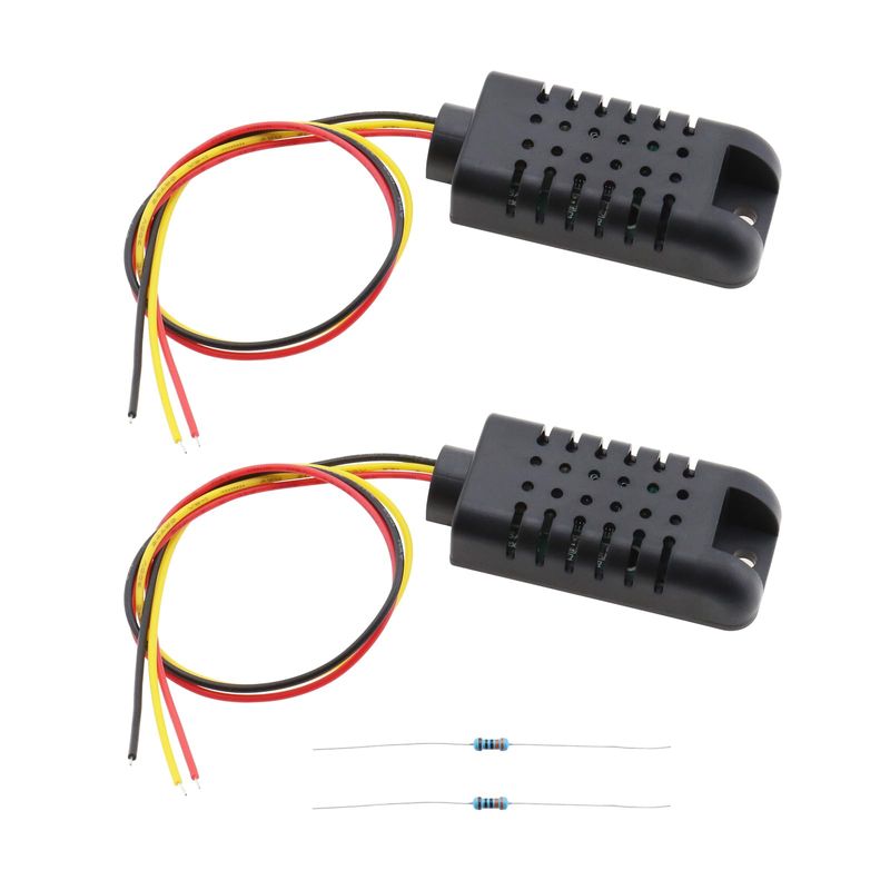 VGOL 2Pcs DHT21 AM2301 AM2301A Capacitive Digital Temperature Humidity ...