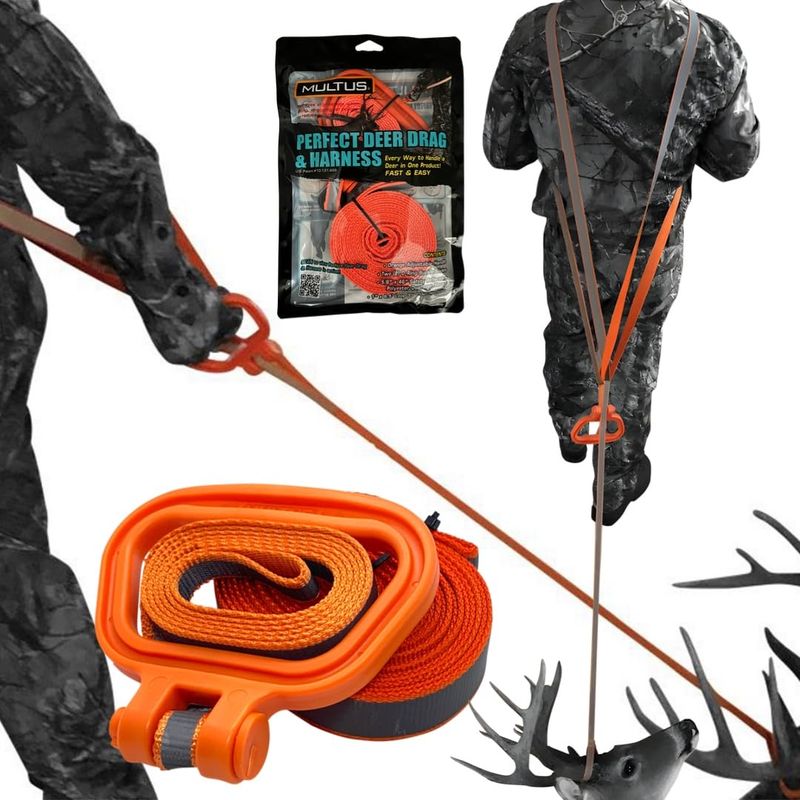 MULTUS: Deer Drag and Harness Hunting Gear Every Way to Drag a Deer in ...