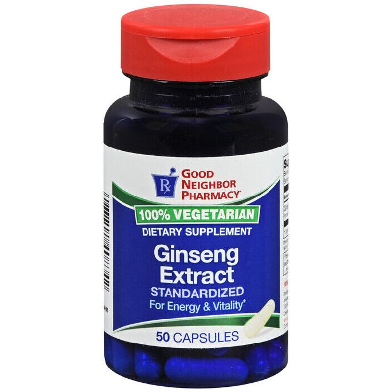 GNP GINSENG 200 MG CAP 50ct Panax ginseng root extract ORAL CAPSULE 100 MG - Online Marketplace ...