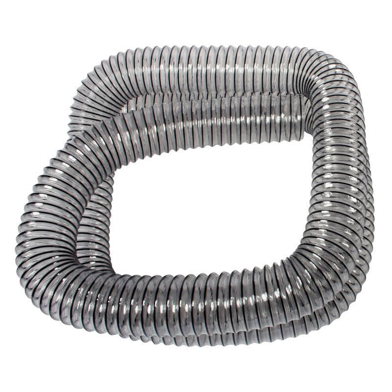 Cen-Tec Systems 61622 63mm x 3m Clear Polyurethane Wire Support Hose ...