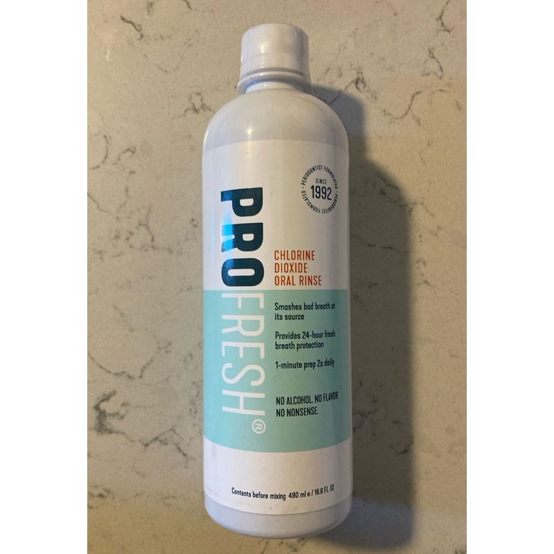 ProFresh Oral Rinse, 16.9 Ounce Bottle One Bottle, Alcohol Free Flavor ...