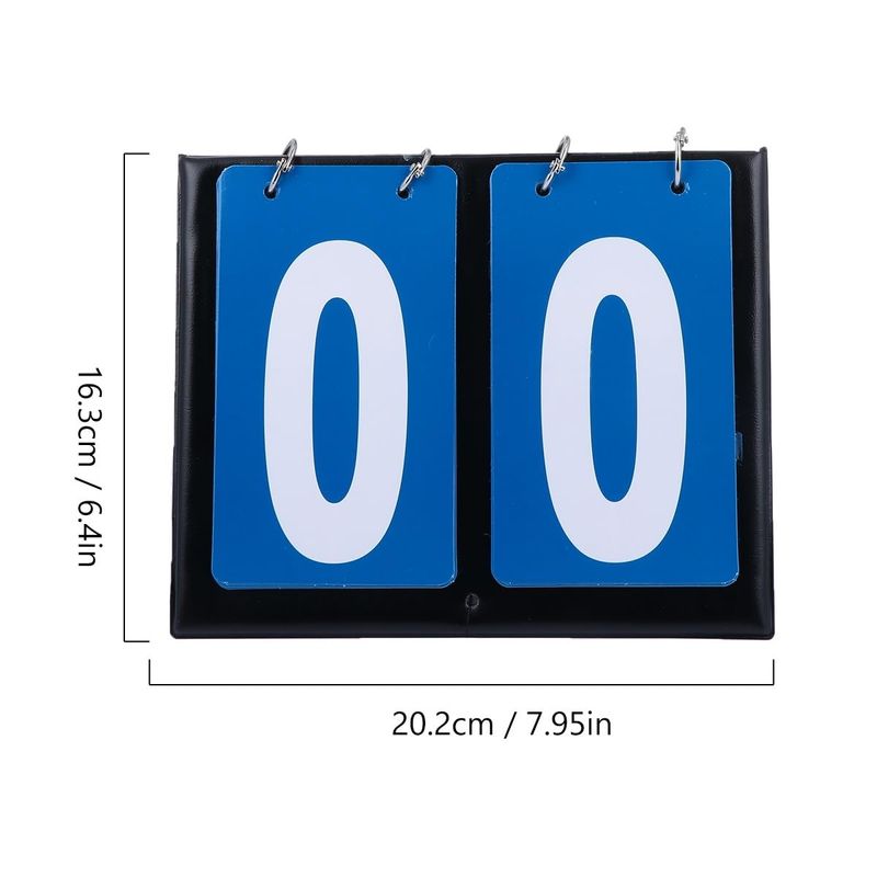 GOOHOCHY Score Flipper Basketball Scoreboard Durable Match Scoreboard ...