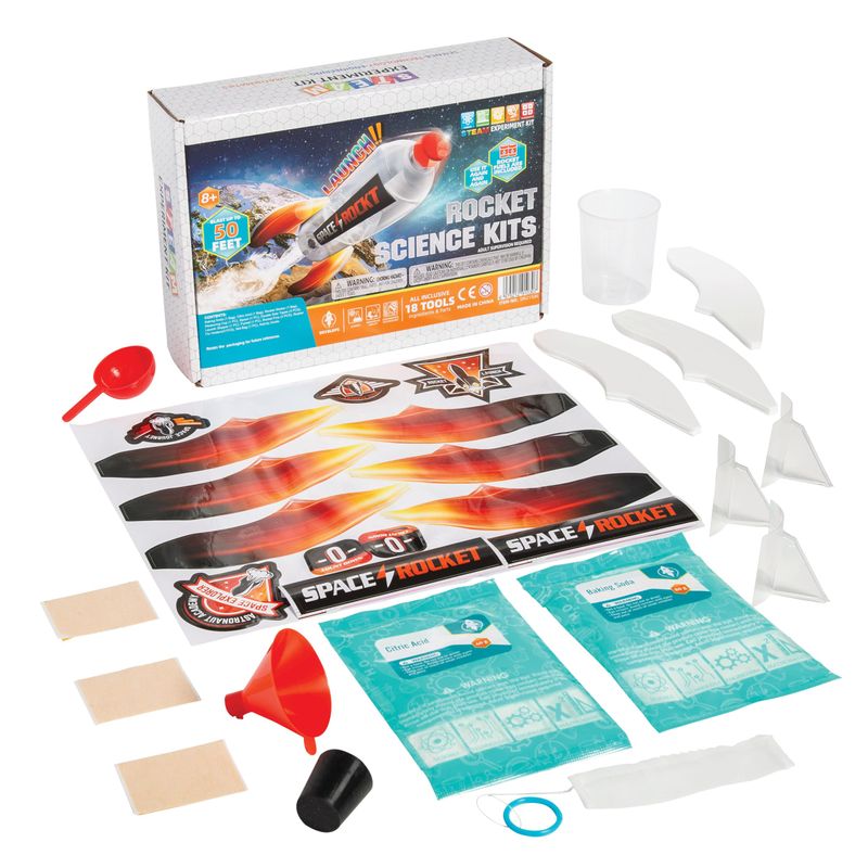 Fun Express Steam Rocket Science Kits - Educational Rocket Building Kit ...