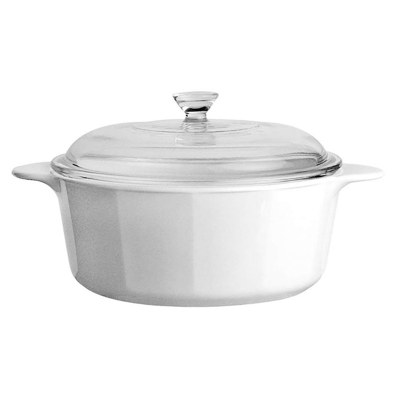 Corningware 2.25 Litre Pyroceram Glass Dimensions Round Casserole ...
