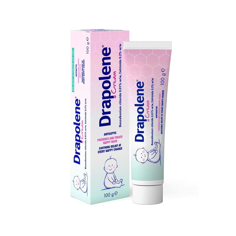 Drapolene® Cream 100g Tube | Prevents and Treats Nappy Rash | Soothes ...