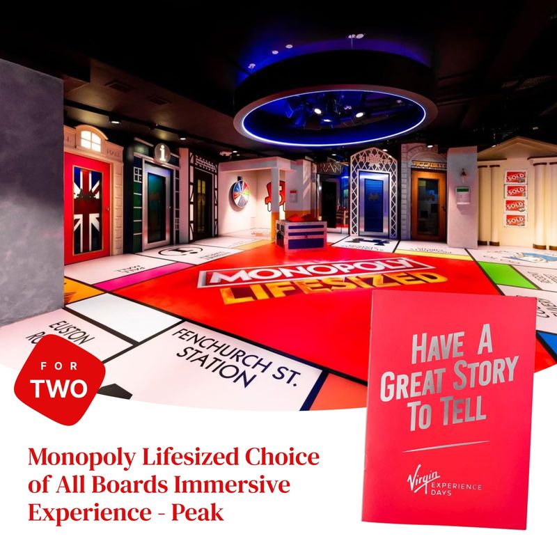 Monopoly Lifesized Immersive Experience for Two - Earn money and ...