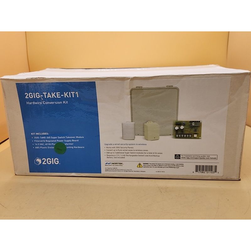 Linear 2GIG-TAKE-KIT1 Hardwire Conversion Kit 8 Pre Wired Zones New ...