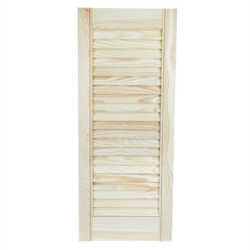 Pine Wood Louvre Door, Vented Open 1100 mm x 294 mm - Online ...