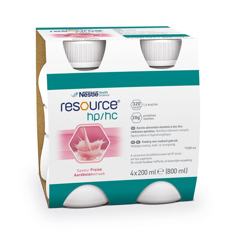 Nestlé Health Science Resource HP/HC Strawberry High Calorie & High ...