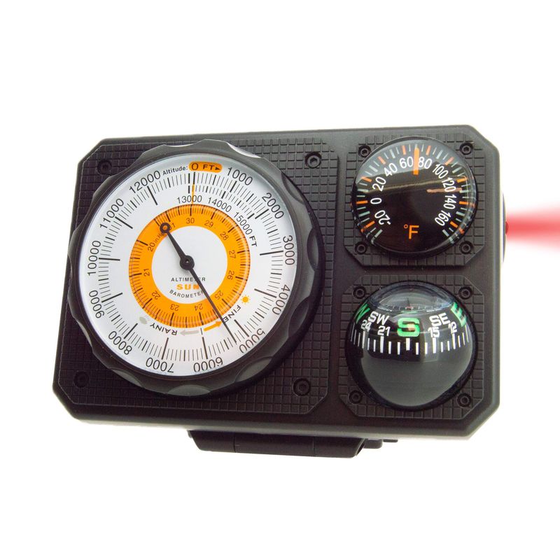 Sun Company Navigat'r 6 - Six-Function Dashboard Instrument for Car and ...