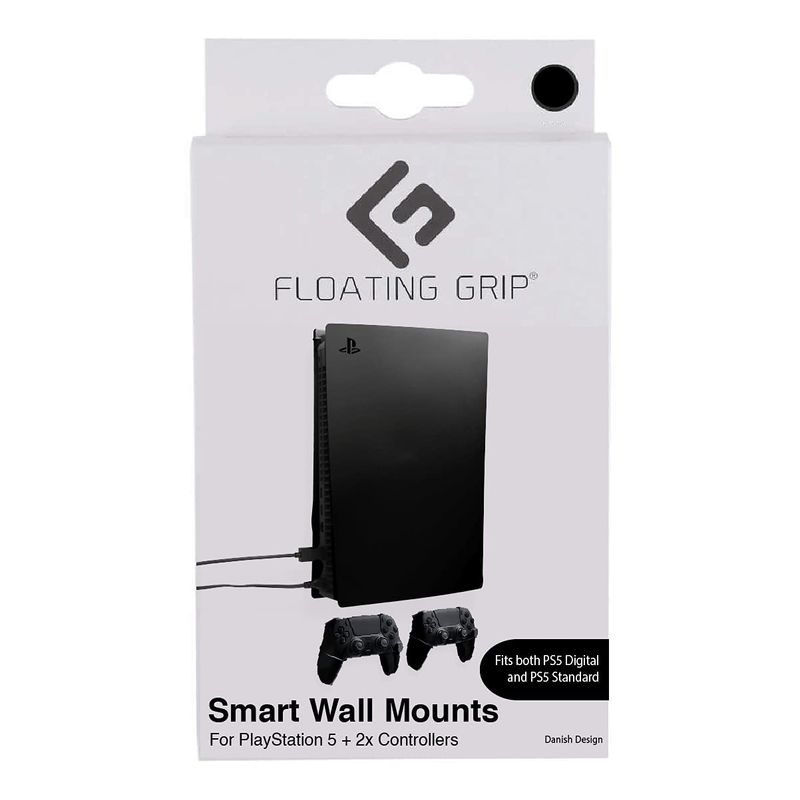 FLOATING GRIP Wall Mount Compatible with PS5 – Disk/Digital Edition ...