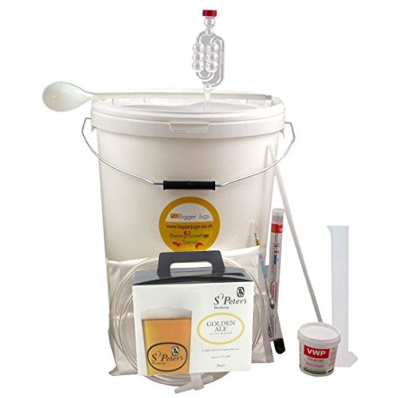36 Pint (4.5 Gallon) Homebrew Beer Making Starter Kit - St Peters ...