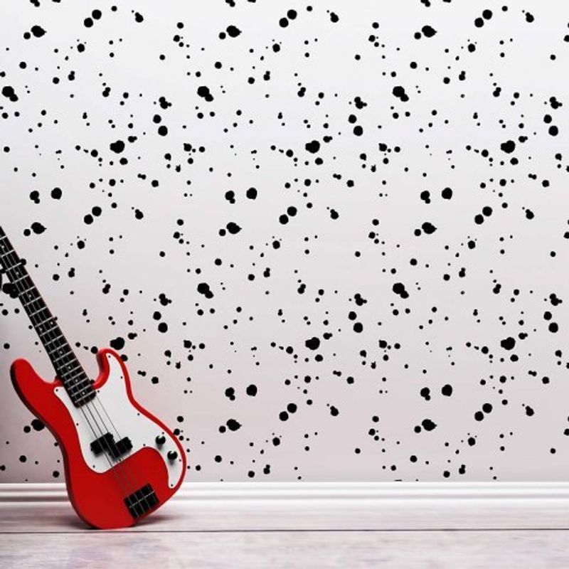 Spatter Allover Stencil - Reusable Stencils for Walls - Stencil Designs ...