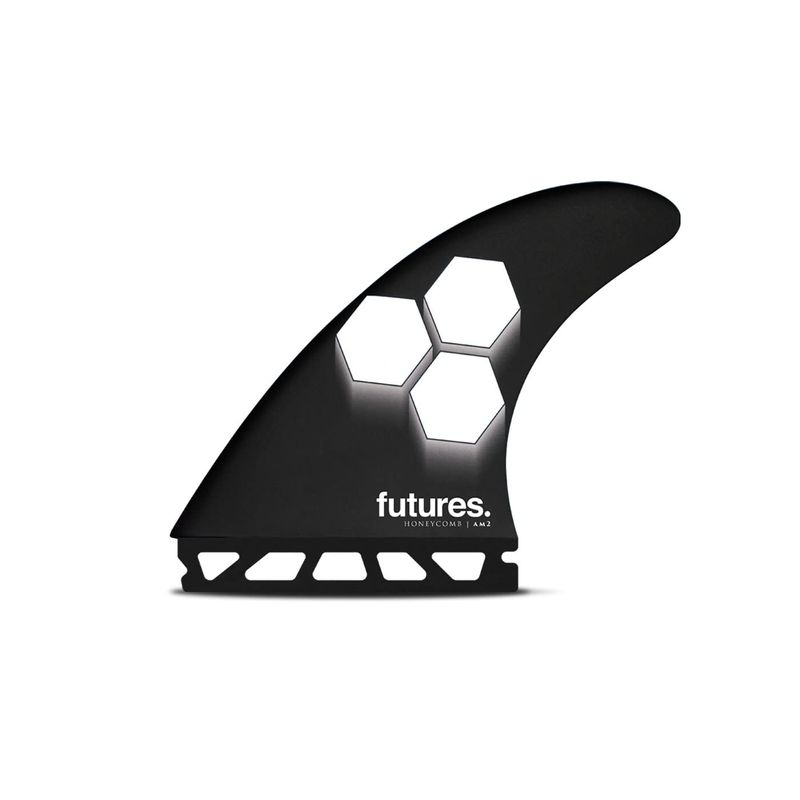 Future Fins AM2 Hexcore Black/White Al Merrick Surfboard Thruster Fin ...