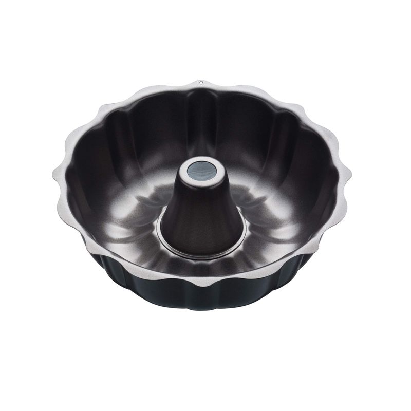 MasterClass FBA_KCMCHB18 27 cm Fluted Ring Cake Tin with PFOA Non Stick ...