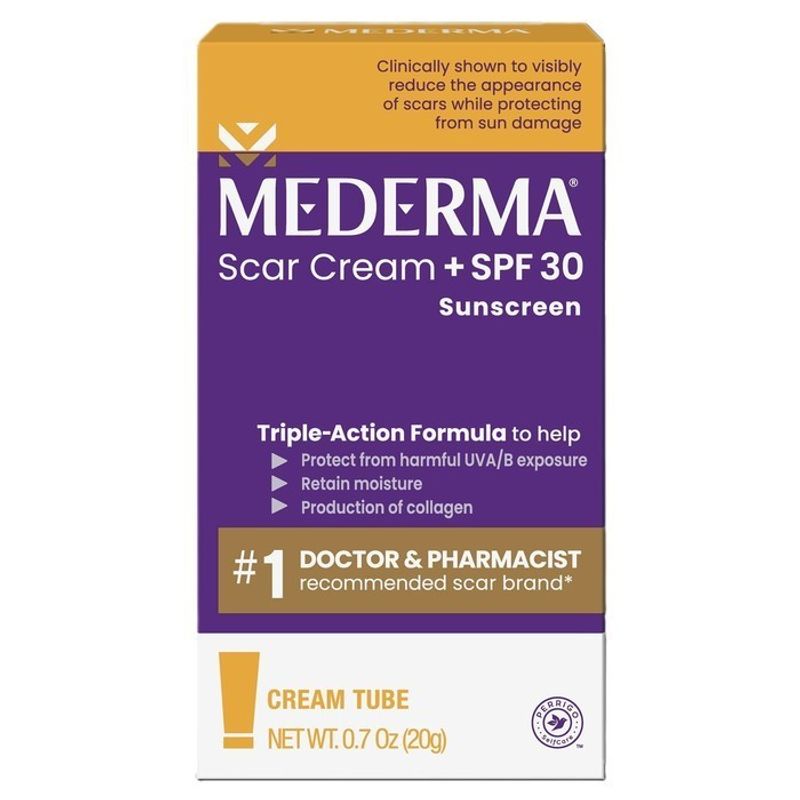MEDERMA SCAR CREAM SPF 30 0.7 OZ - Online Marketplace - EveryMarket