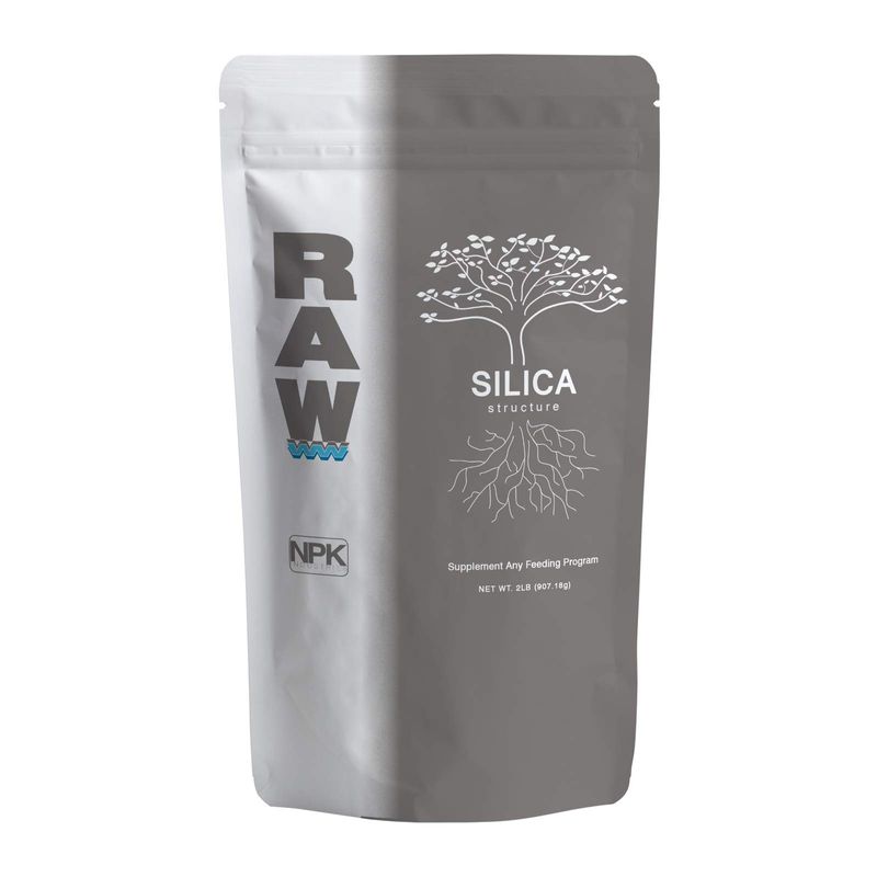 RAW Silica 2lb - High-Purity Plant Supplement for Stronger Growth and ...