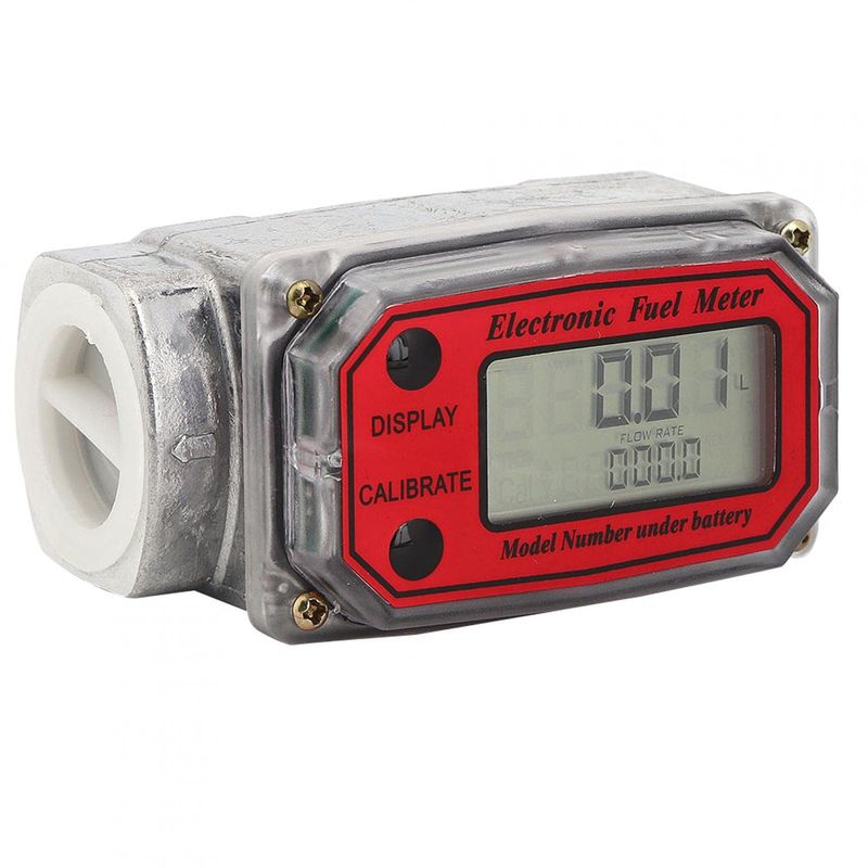 Uadme Water Flow Meter, Turbine Flow Meters, Digital Peak Flow Meter ...