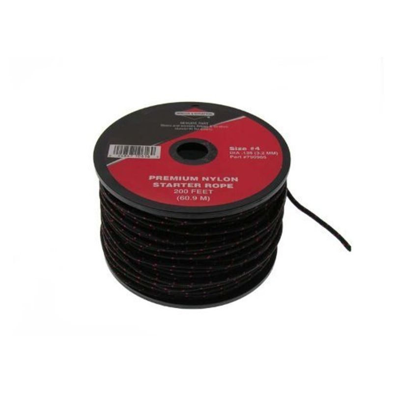 Briggs & Stratton 790965 250-foot Spool of Nylon Starter Rope, Size 4 ...