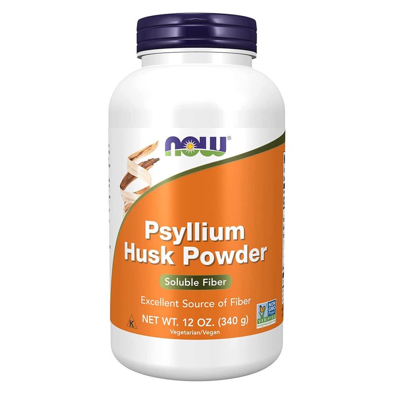 NOW FOODS Psyllium Husk Powder Vegetarian 12 oz - EveryMarket