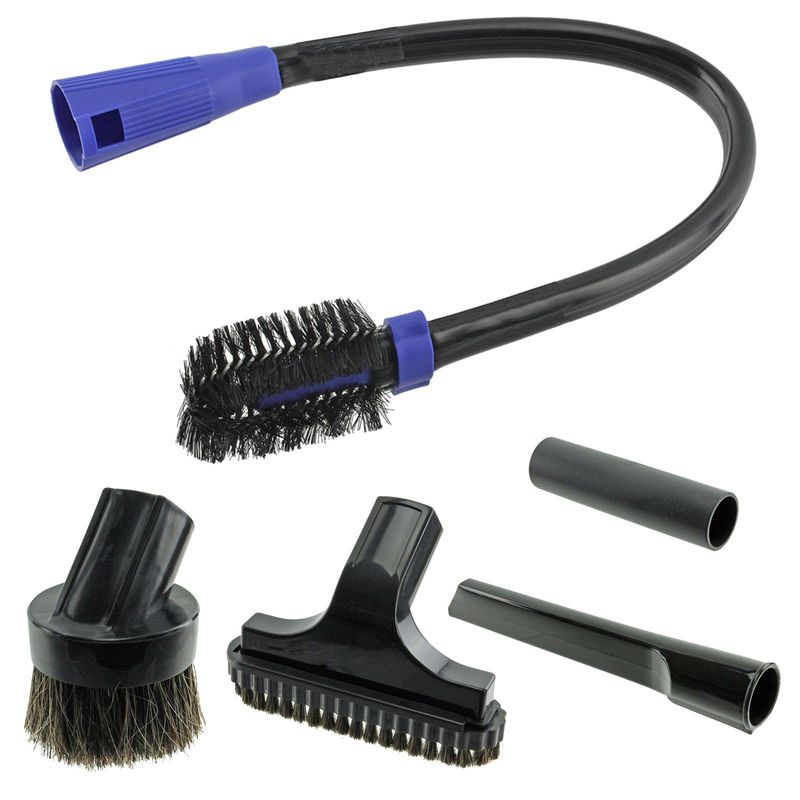 SPARES2GO Universal Vacuum Cleaner Car Cleaning Valet Kit with Long ...