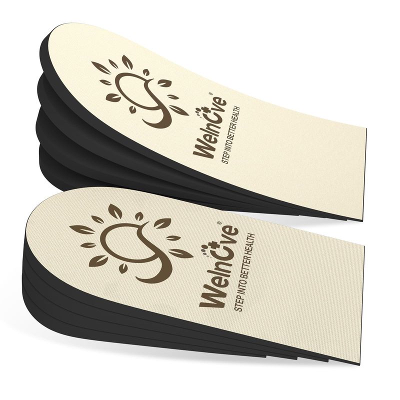 Orthopedic Heel Lift for Women Shoes - Welnove 4 Layers Adjustable Shoe ...