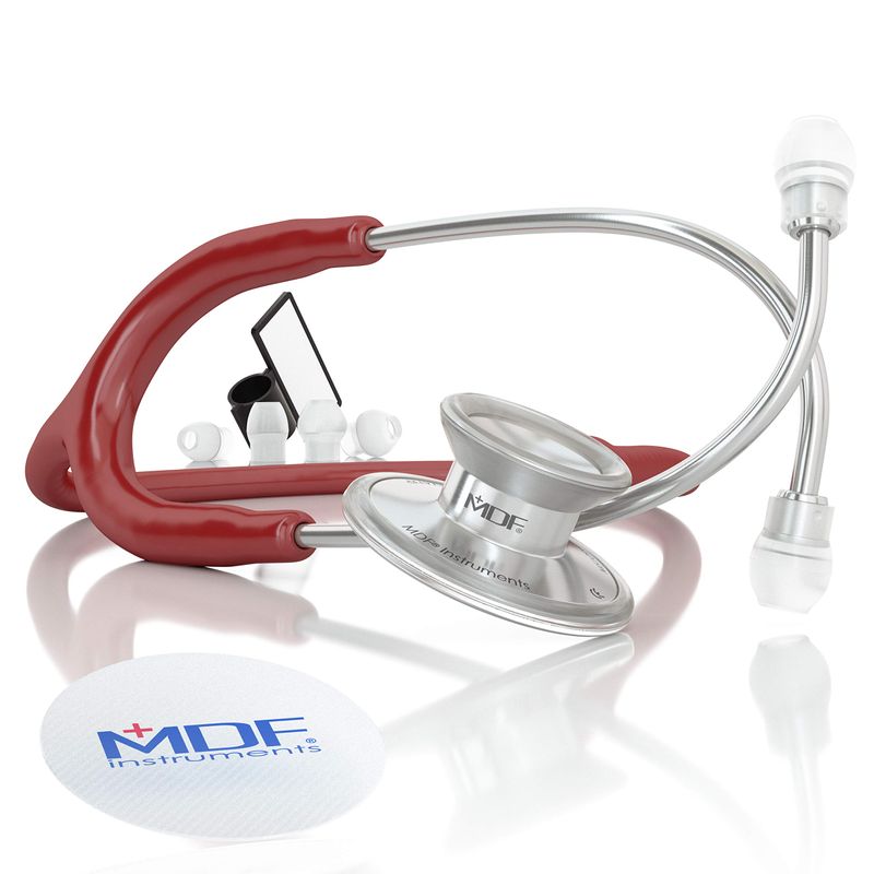 MDF Instruments, Acoustica Lightweight Stethoscope for Doctors, Nurses ...