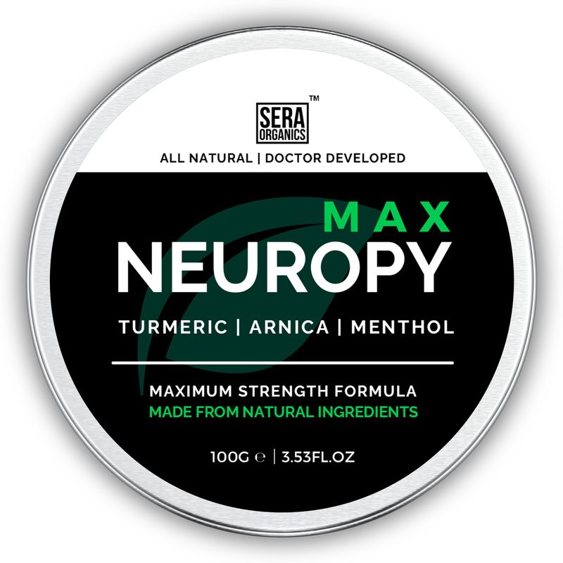Neuropathy Cream – Max Strength Balm with Turmeric, Arnica & Menthol ...