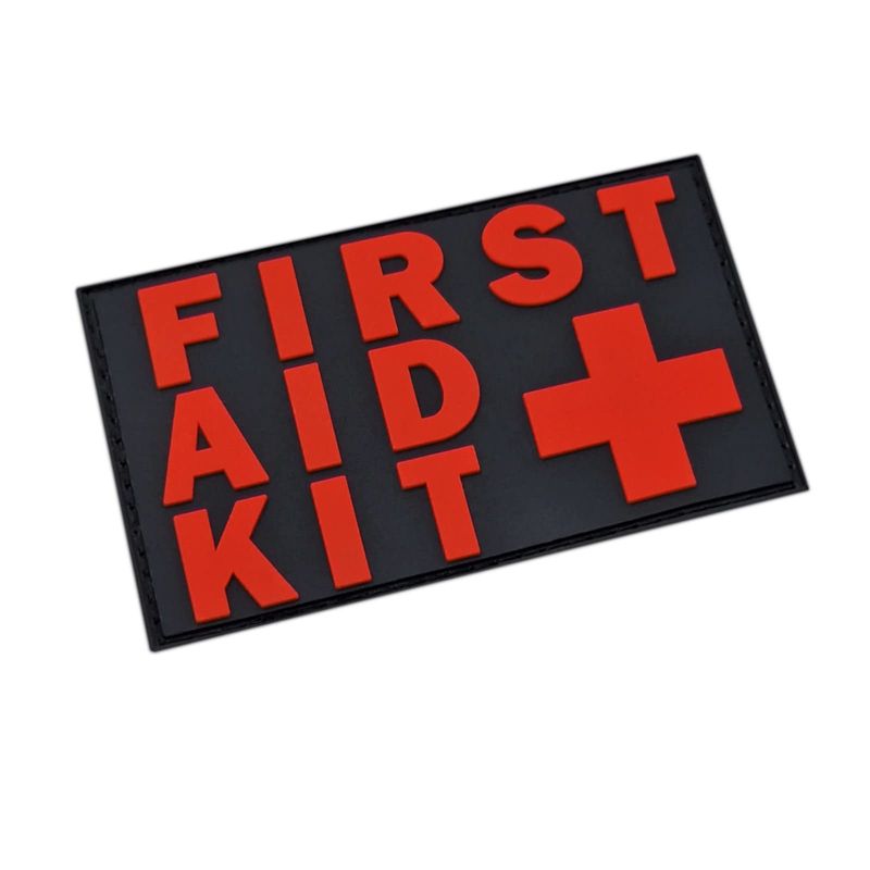 First Aid Kit IFAK PVC Patch (Black and Red) - Online Marketplace ...
