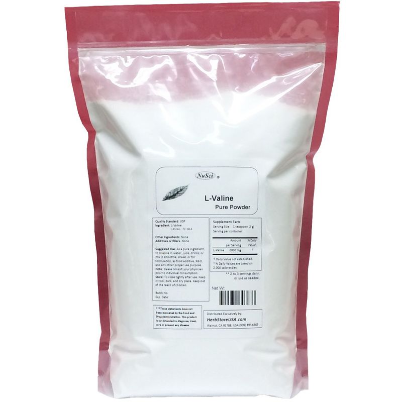 NuSci L-Valine Pure Powder (227g (8.0 oz)) - Online Marketplace ...